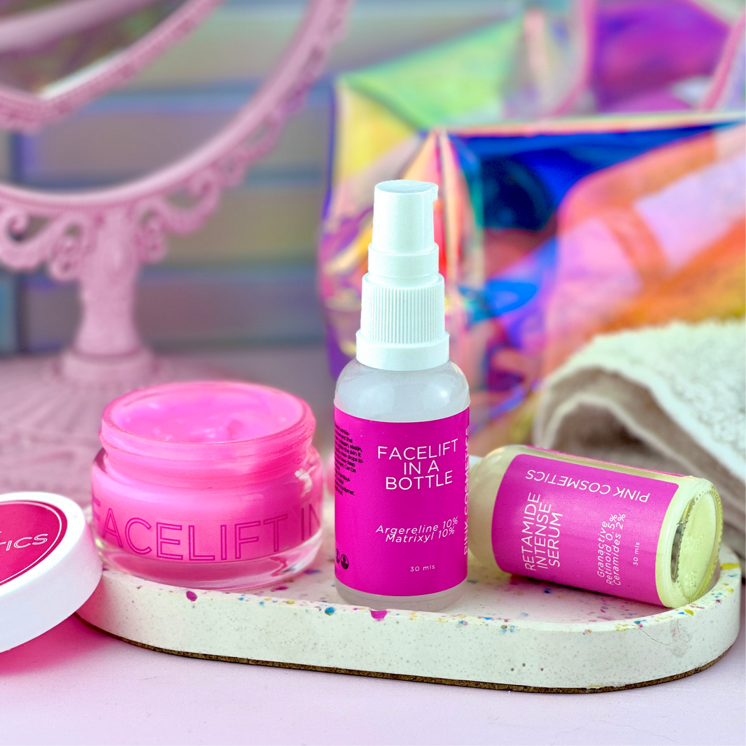 Pink Cosmetics Range