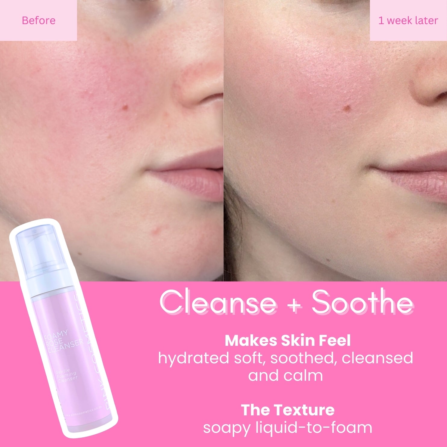 Pink Cosmetics Range